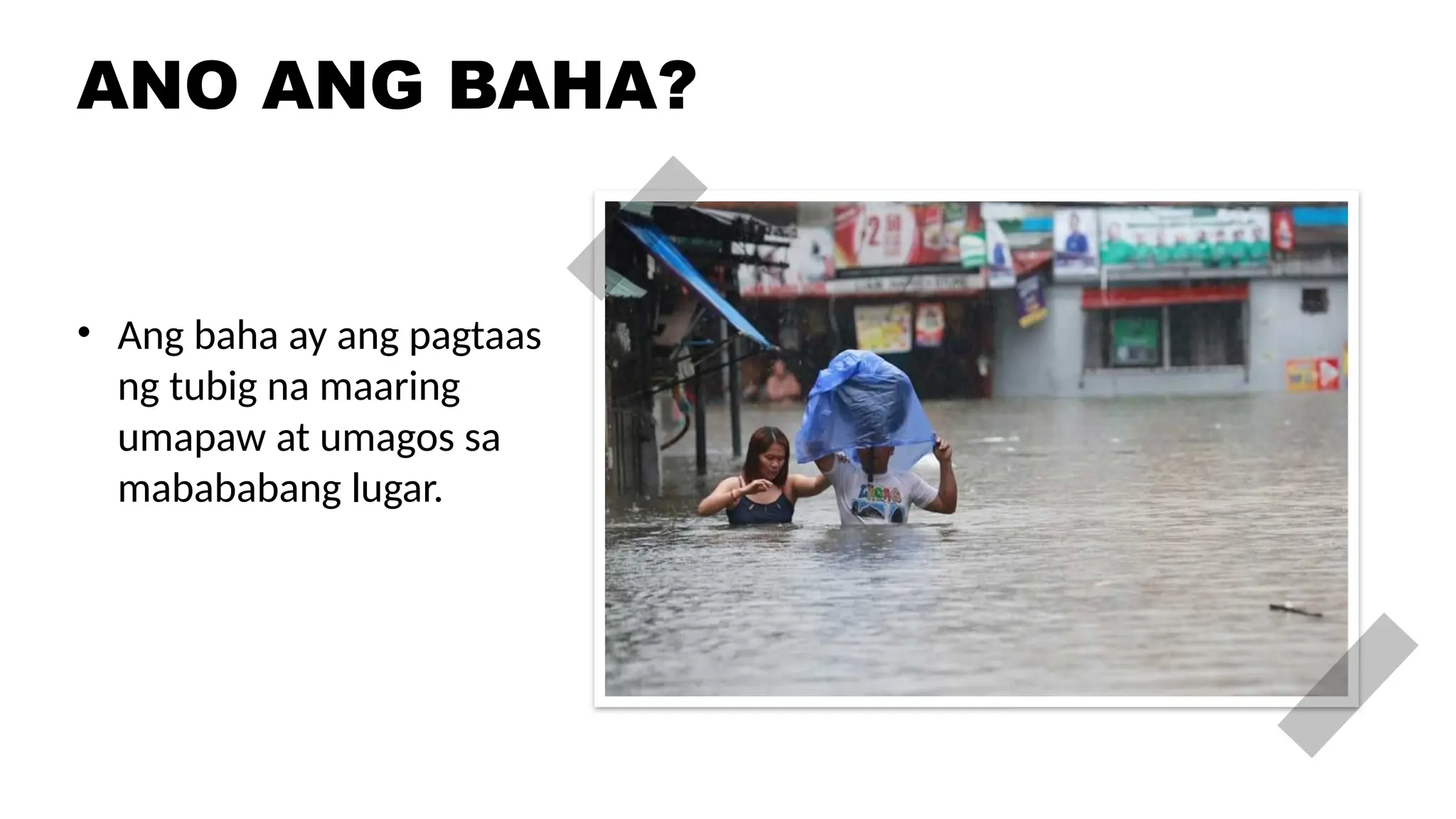 PAGBAHA AT FLASHFLOOD SA LOWLANDS AT HIGLANDS | PPTX