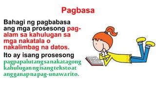 Pagbasa | PPTX