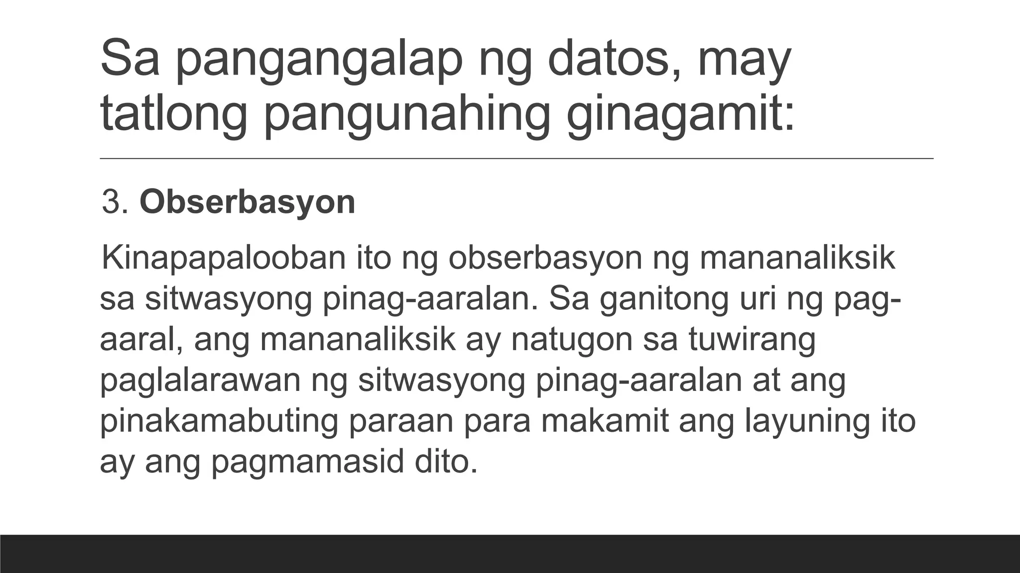 Pagbasa-at-Pananaliksik ng grade 11 Filipino | PPTX