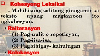 Pagbasa tekst- Kohesyong Gramatikal.pptx