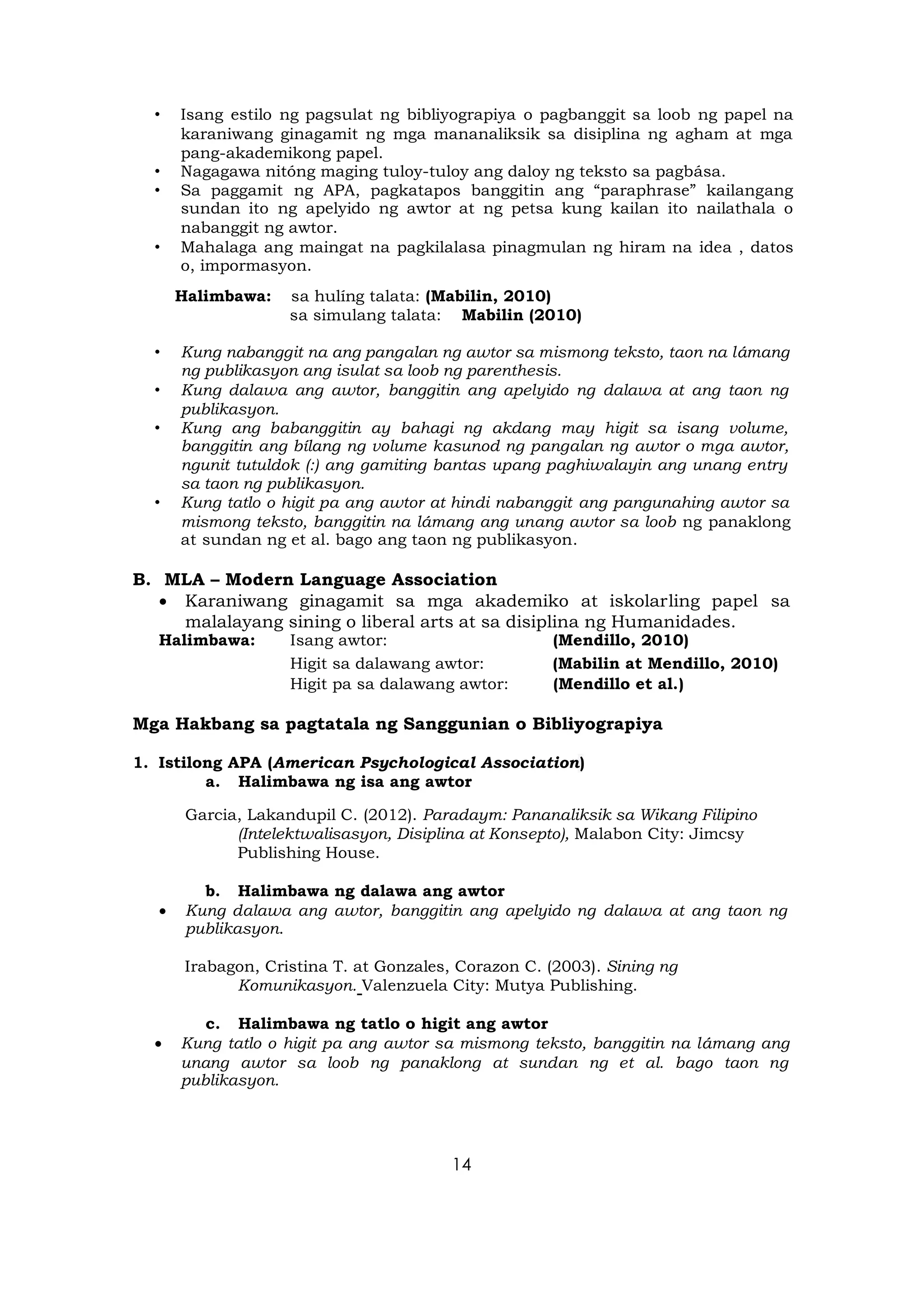 Proseso sa Pagsulat ng Pananaliksik | PDF