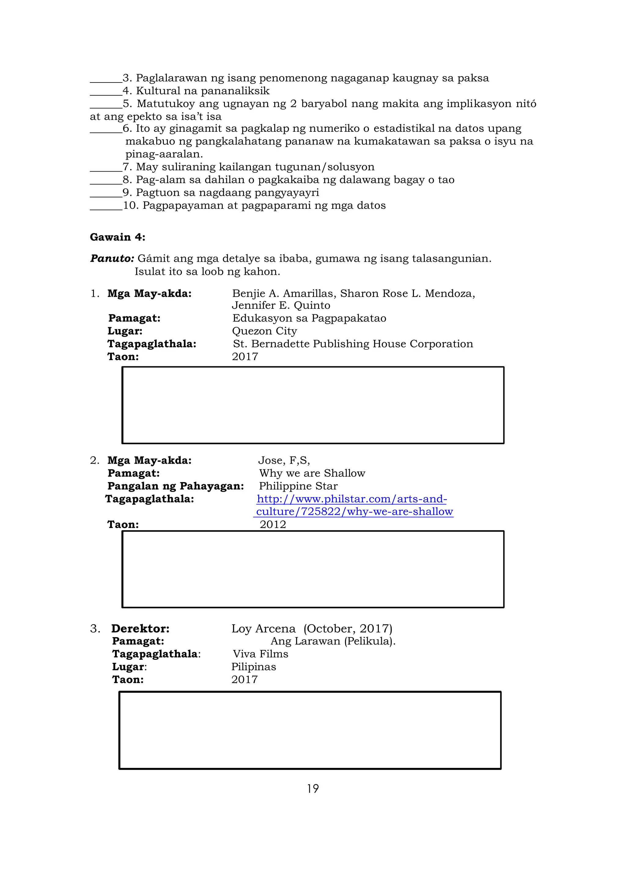 Proseso sa Pagsulat ng Pananaliksik | PDF