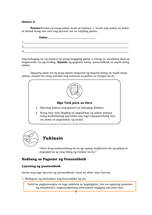 Proseso sa Pagsulat ng Pananaliksik | PDF