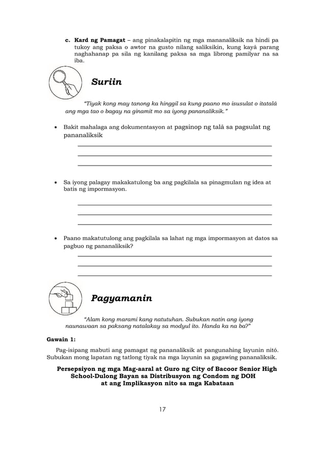 Proseso sa Pagsulat ng Pananaliksik | PDF