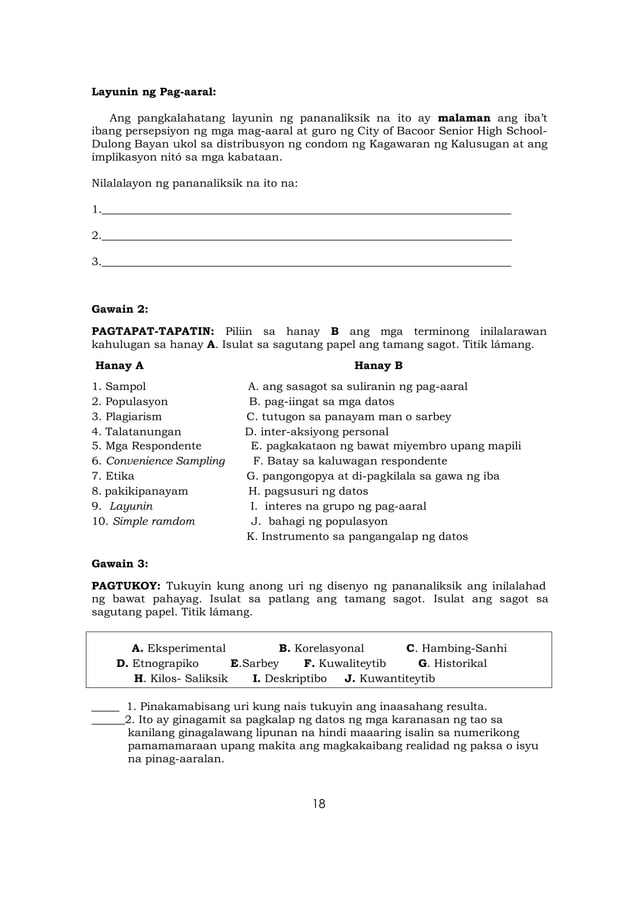 Proseso sa Pagsulat ng Pananaliksik | PDF