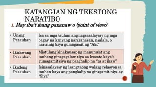 PAGBASA-WEEK-2-Naratibo presentation ppt | PPTX