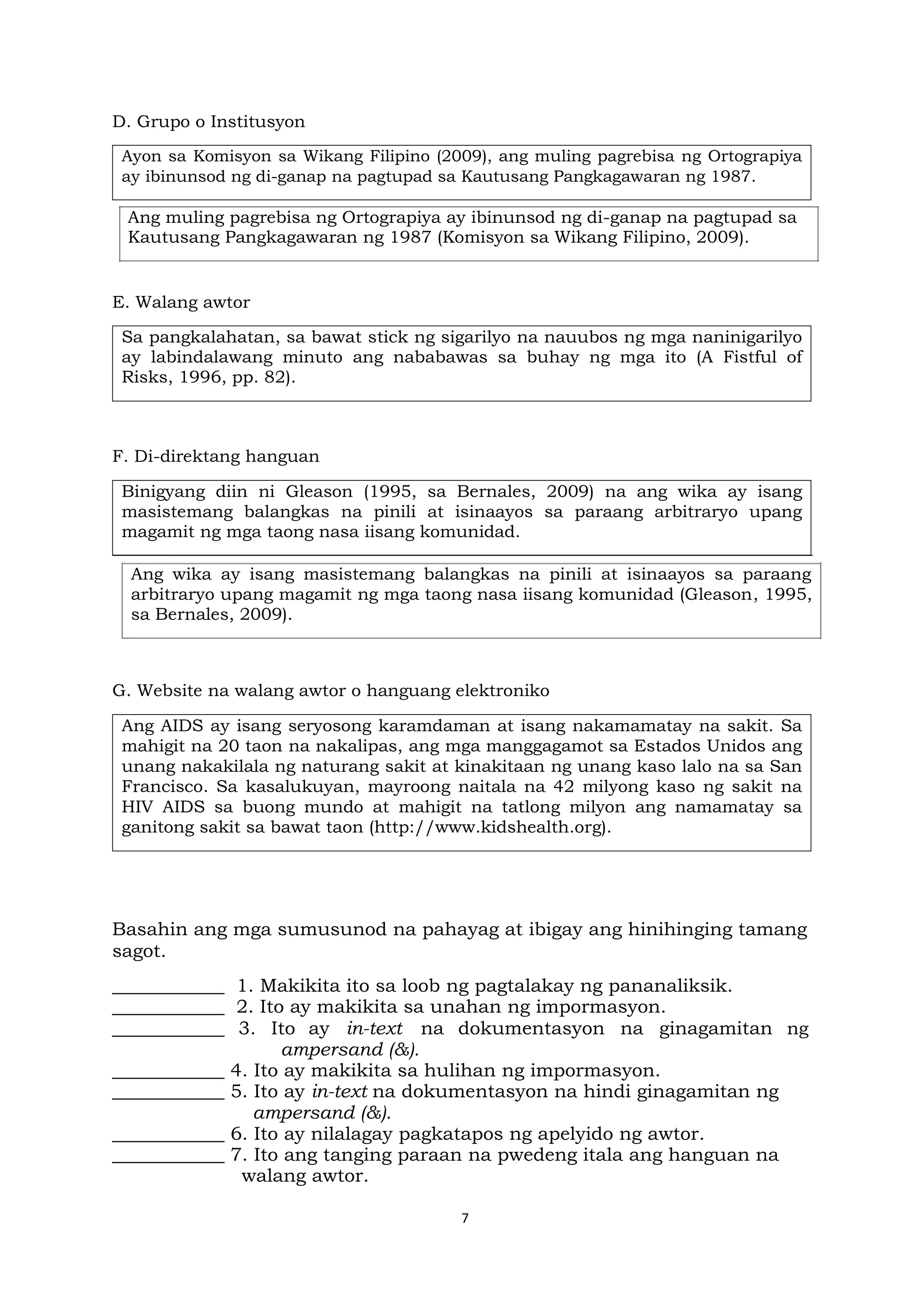 Pagbasa11_Q4_Mod12_Pagsasaayos-ng-Dokumentasyon.doc