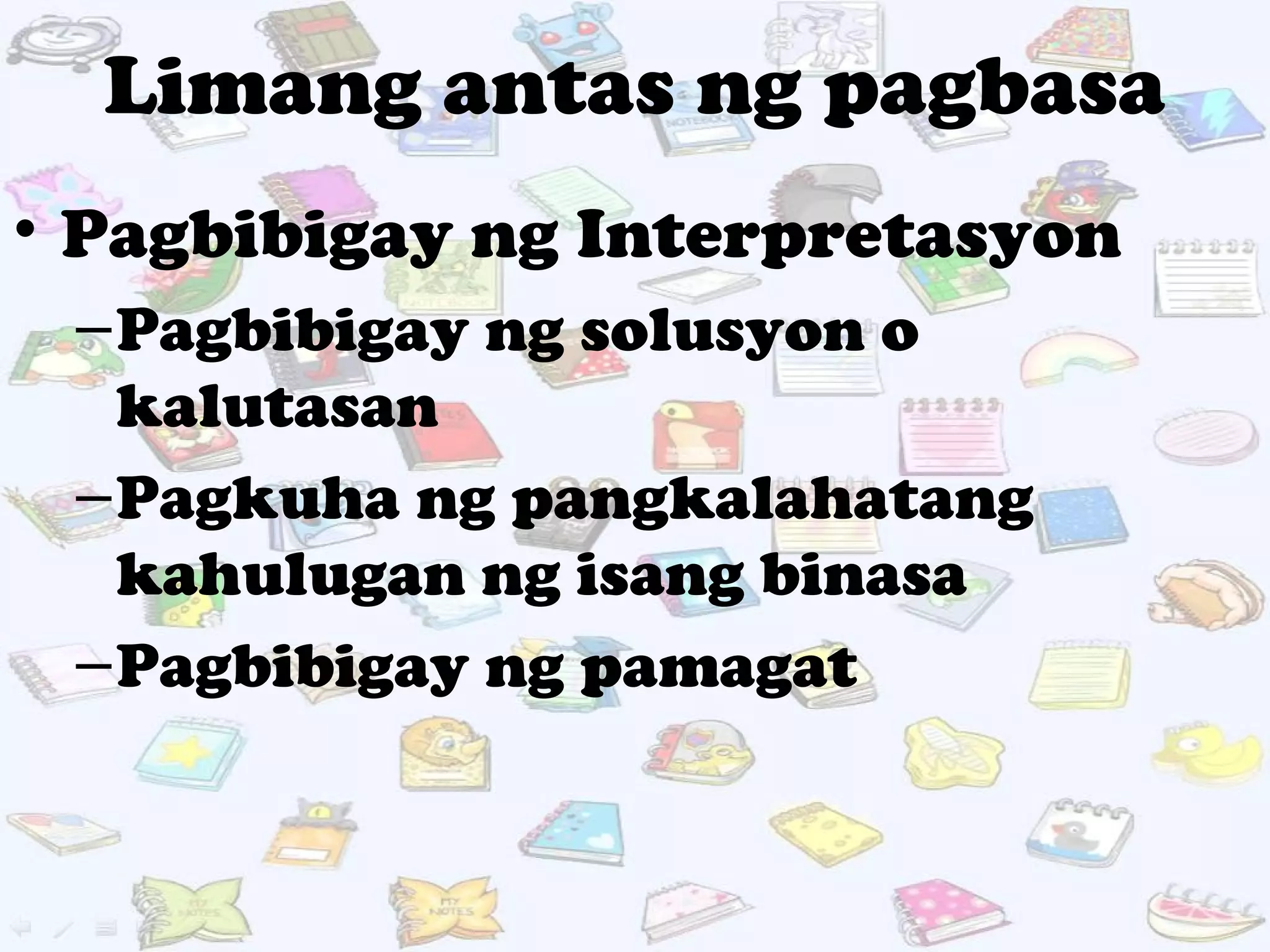 Pagbasa 2013 (1) | PPT