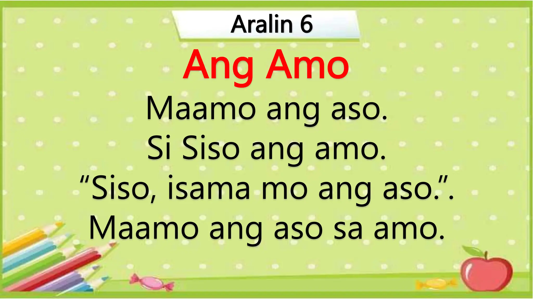 ANG PAGBASA GAMIT ANG MARUNGKO APPROACH. | PPTX