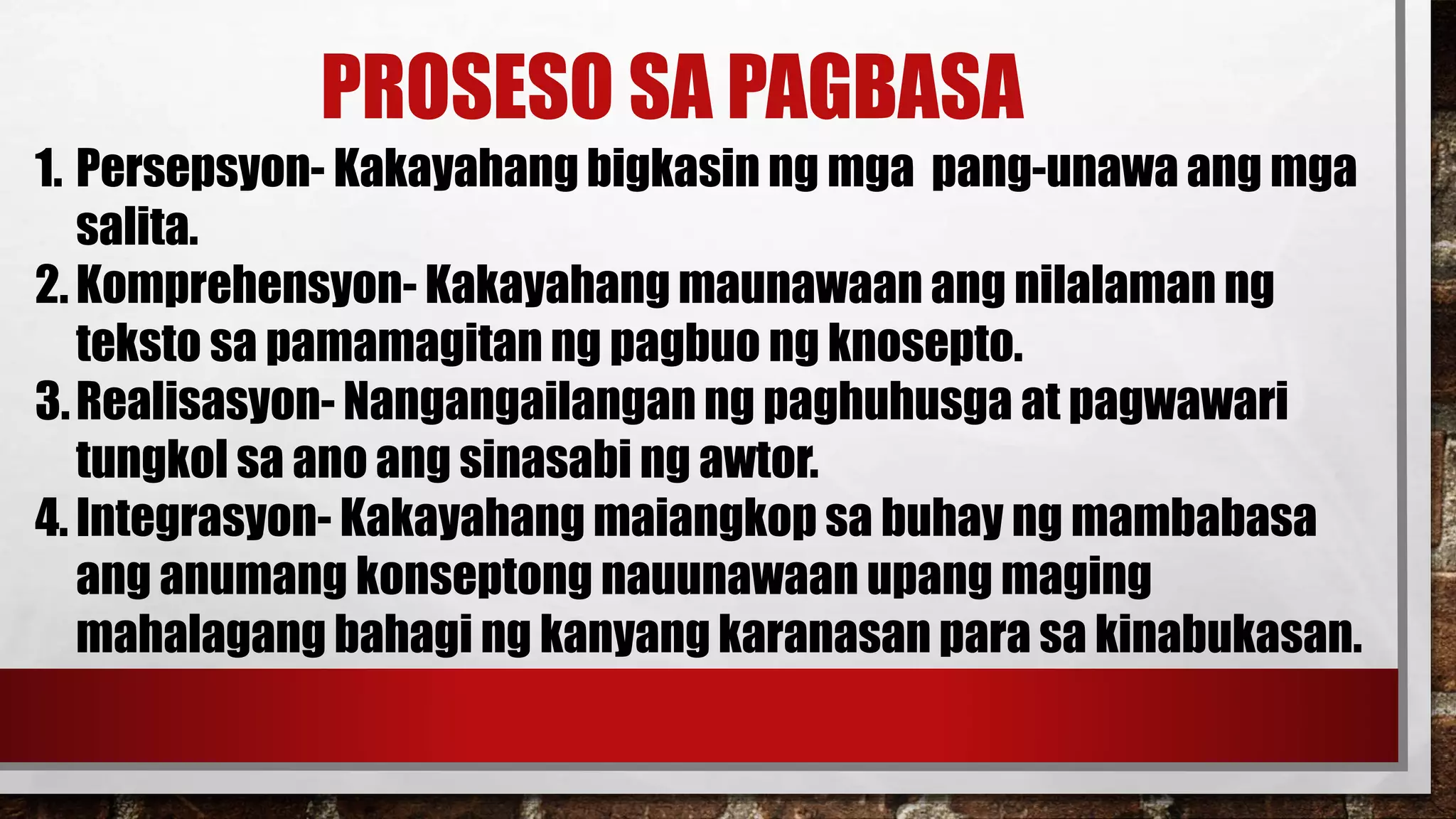 Masining na Pagbasa | PPTX