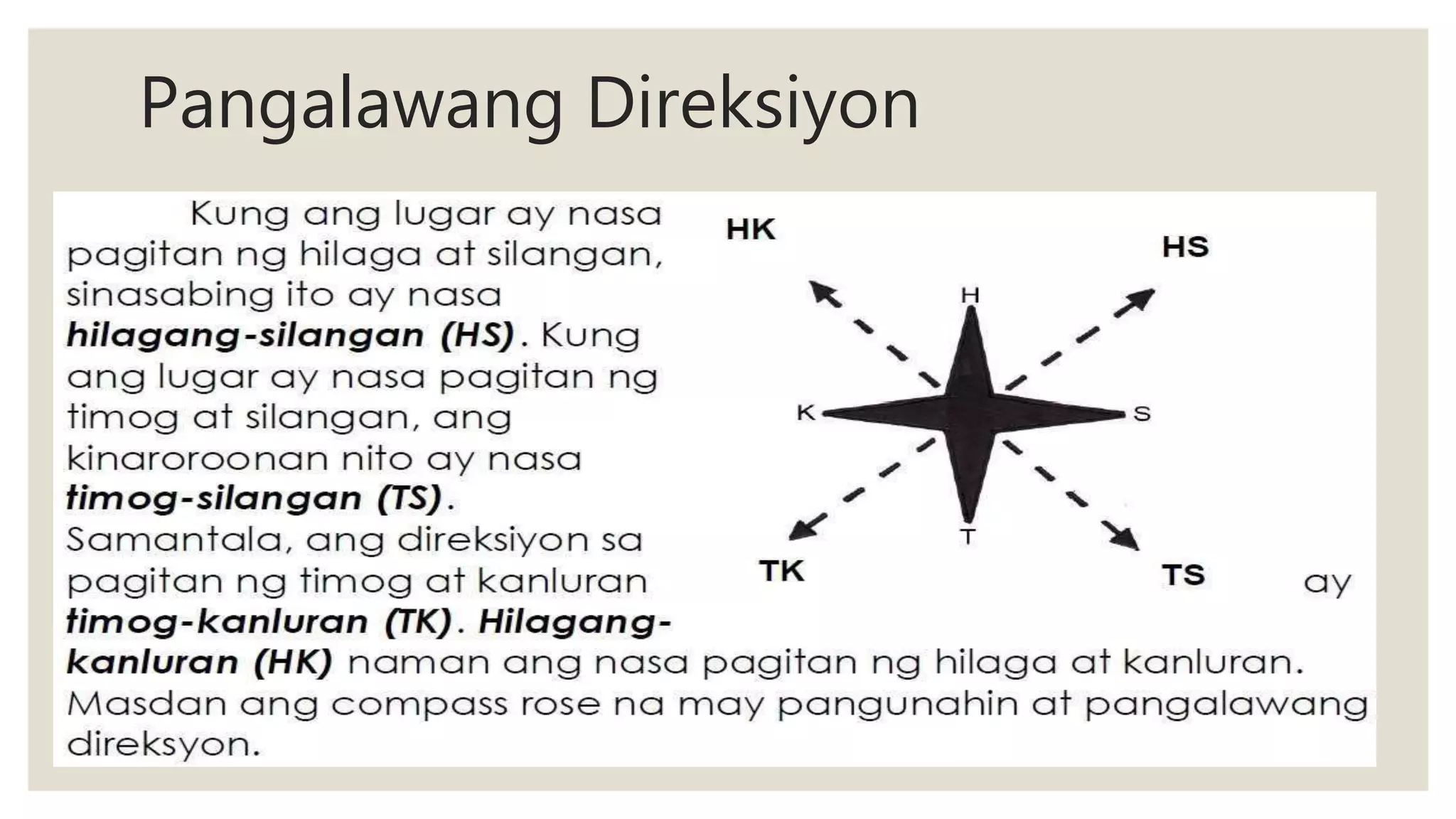 Pagbasa ng mapa | PPTX