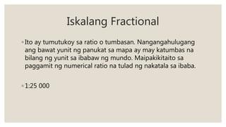 Pagbasa ng mapa | PPTX
