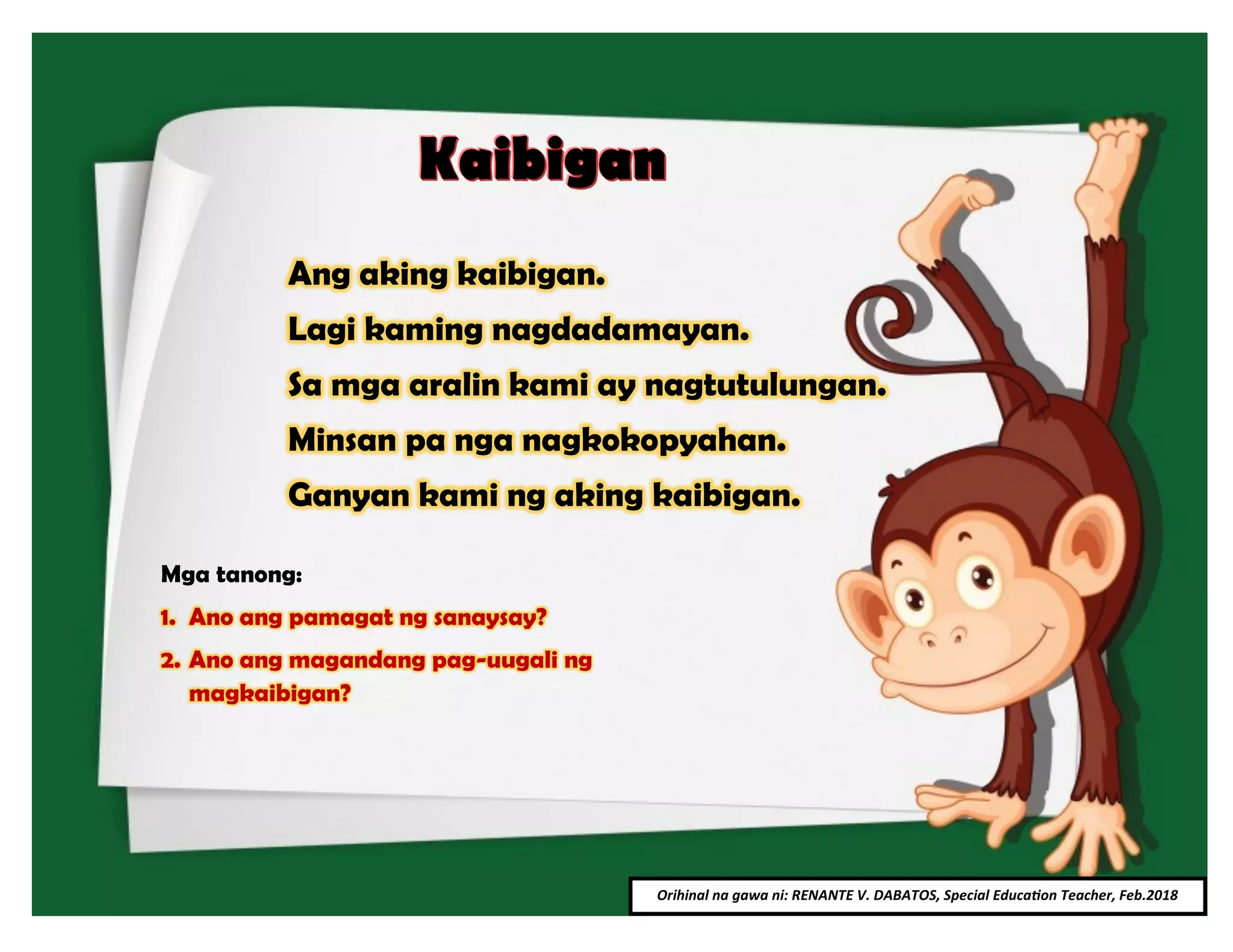 Pagbasa sa filipino for pupils with learning disabilities | PDF
