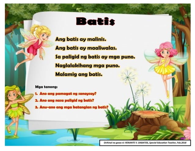 Pagbasa sa filipino for pupils with learning disabilities | PDF