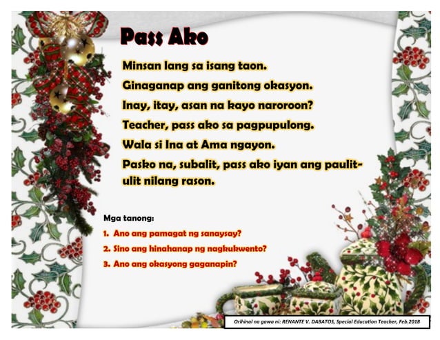 Pagbasa sa filipino for pupils with learning disabilities | PDF