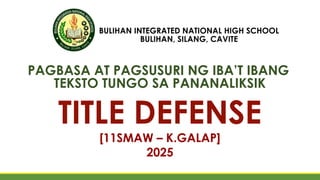 PAGBASA title proposal PAGBASA PROP.pptx