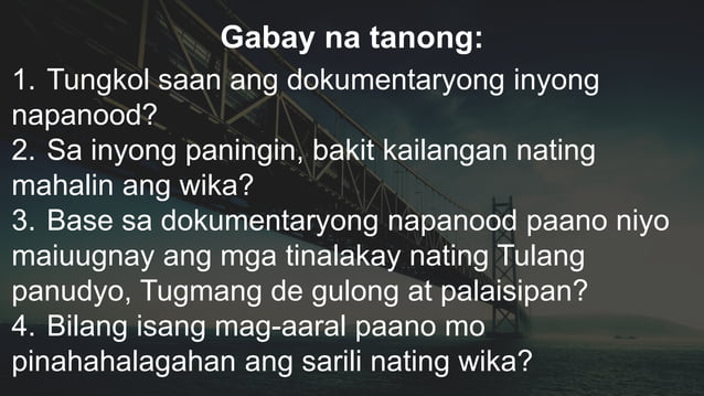 PAGBIBIGAY KAHULUGAN AYON SA PAGPAPANGKAT.pptx