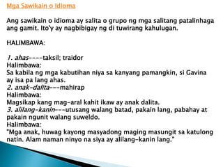 Pagbibigay – kahulugan sa sawikain.pptx