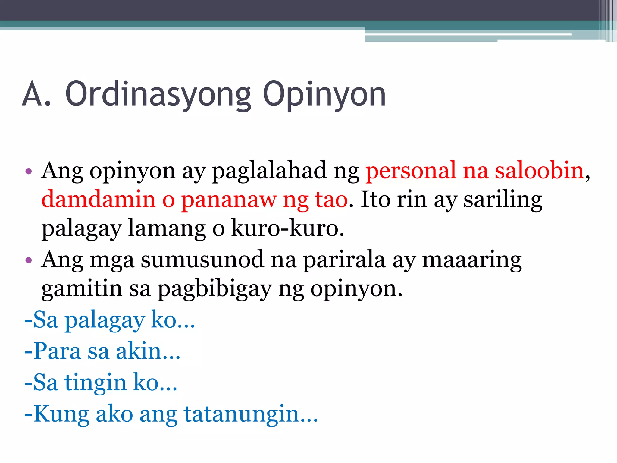 Pagbibigay ng Angkop na Opinyon.pptx