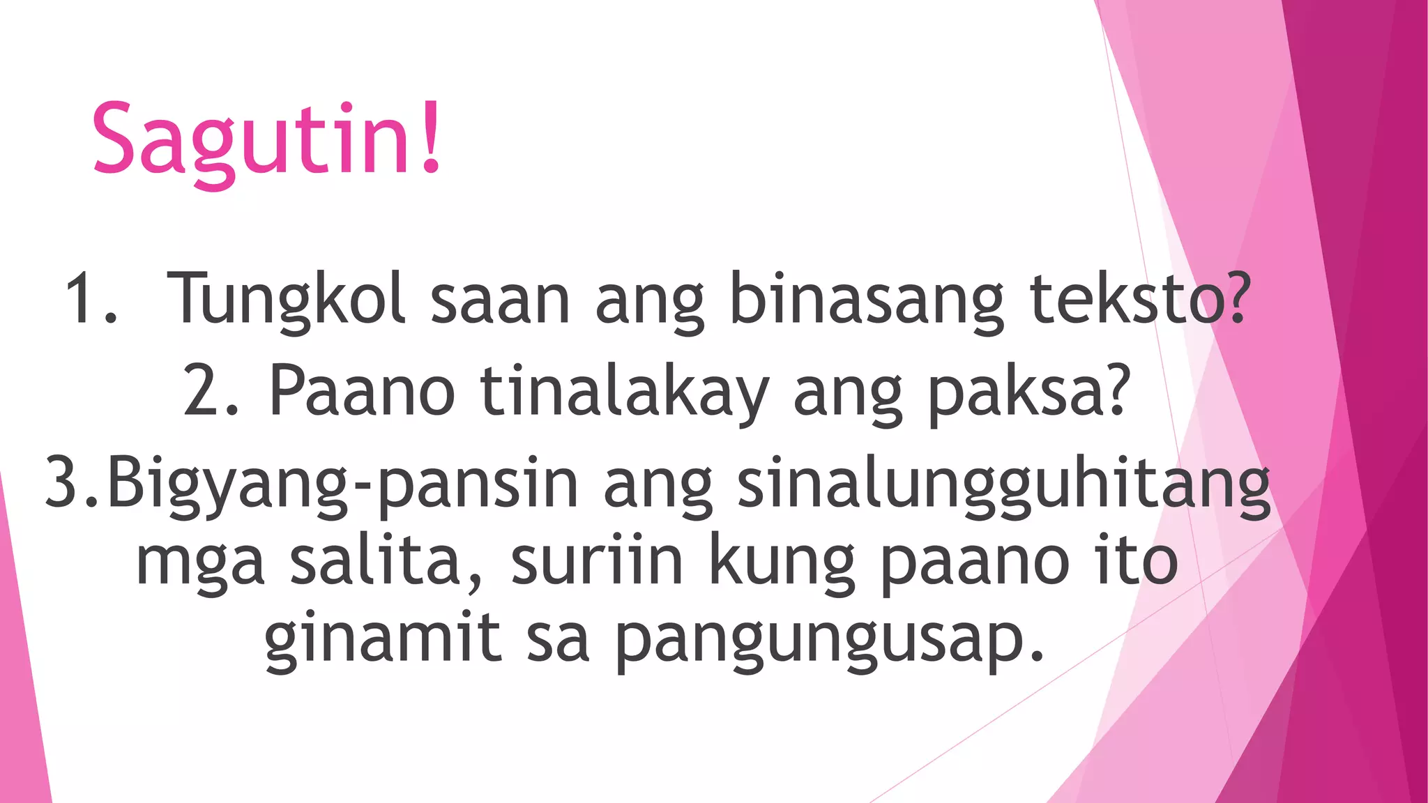 Pagbibigay ng Opinyon, Matibay na Paninindigan -Filipino 9.pptx