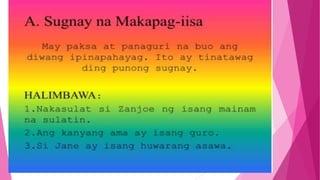 Pagbibigay ng Opinyon, Matibay na Paninindigan -Filipino 9.pptx