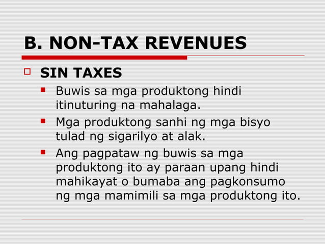 Patakarang Piskal - Pagbubuwis | PPT