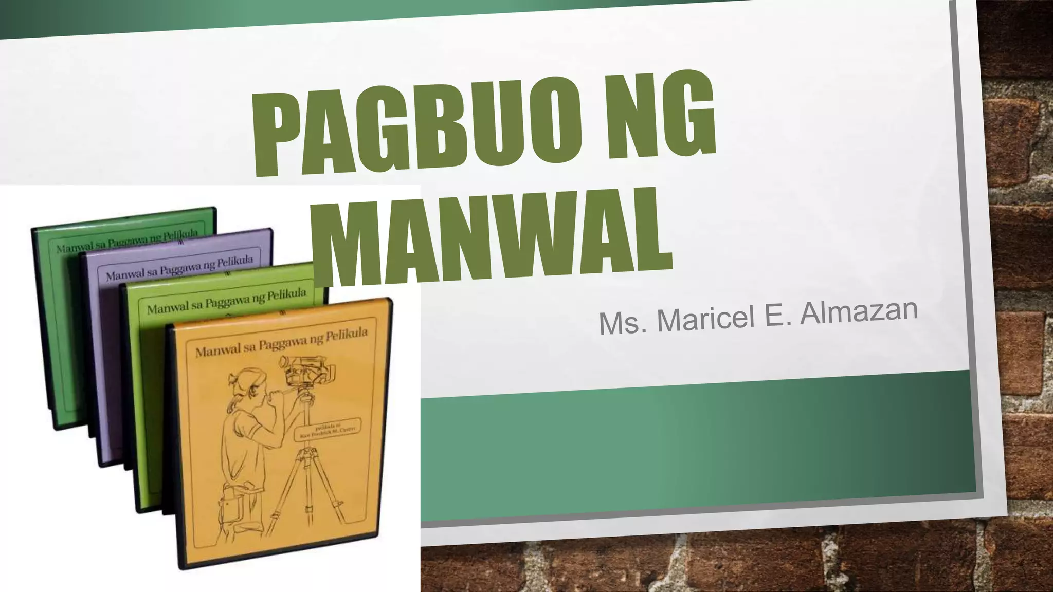 Pagbuo ng manwal.pptx