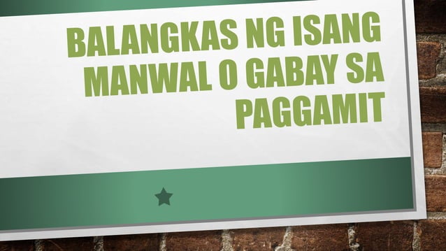 Pagbuo ng manwal.pptx