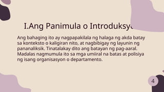 PAGBUO NG PANANALIKSIK pagbasa at pagsusuri tungo sa pananaliksik | PPTX