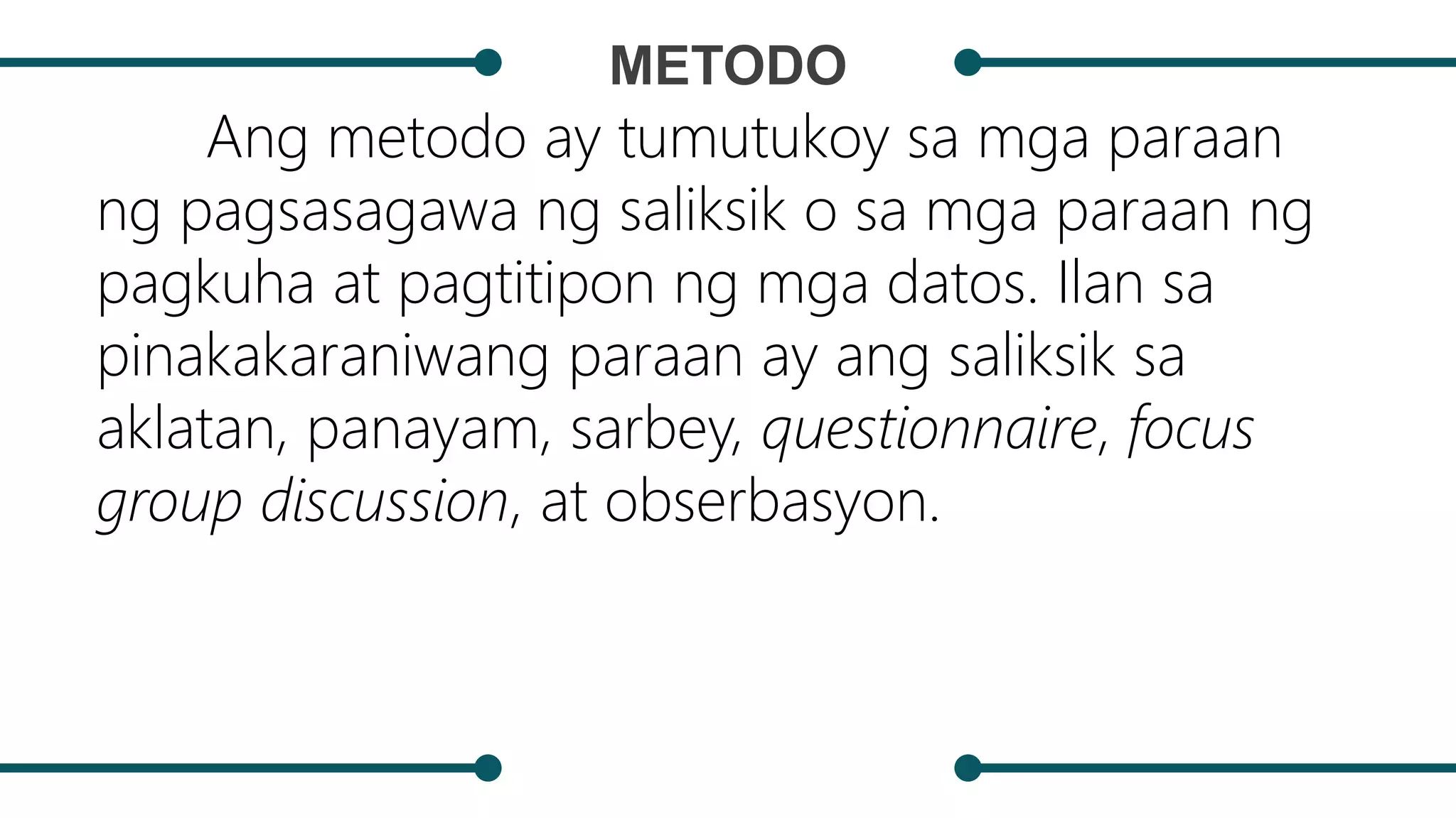 Pagbuo ng panukalang saliksik | PPTX