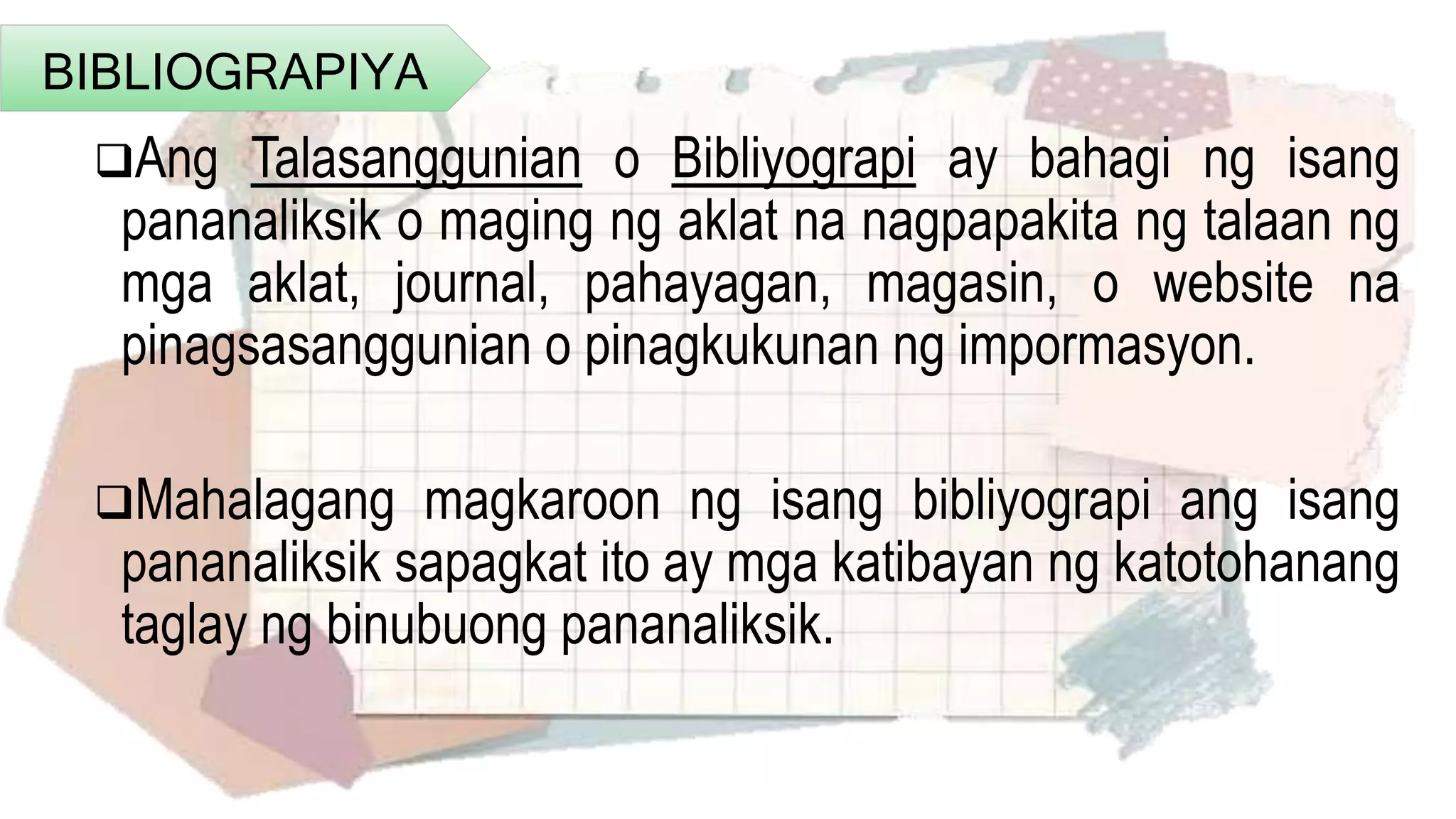 PAGBUO NG TENTATIBONG BIBLIOGRAPIYA (2).pptx