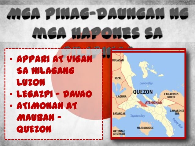 Pagdating ng mga hapones sa p'nas | PPTX
