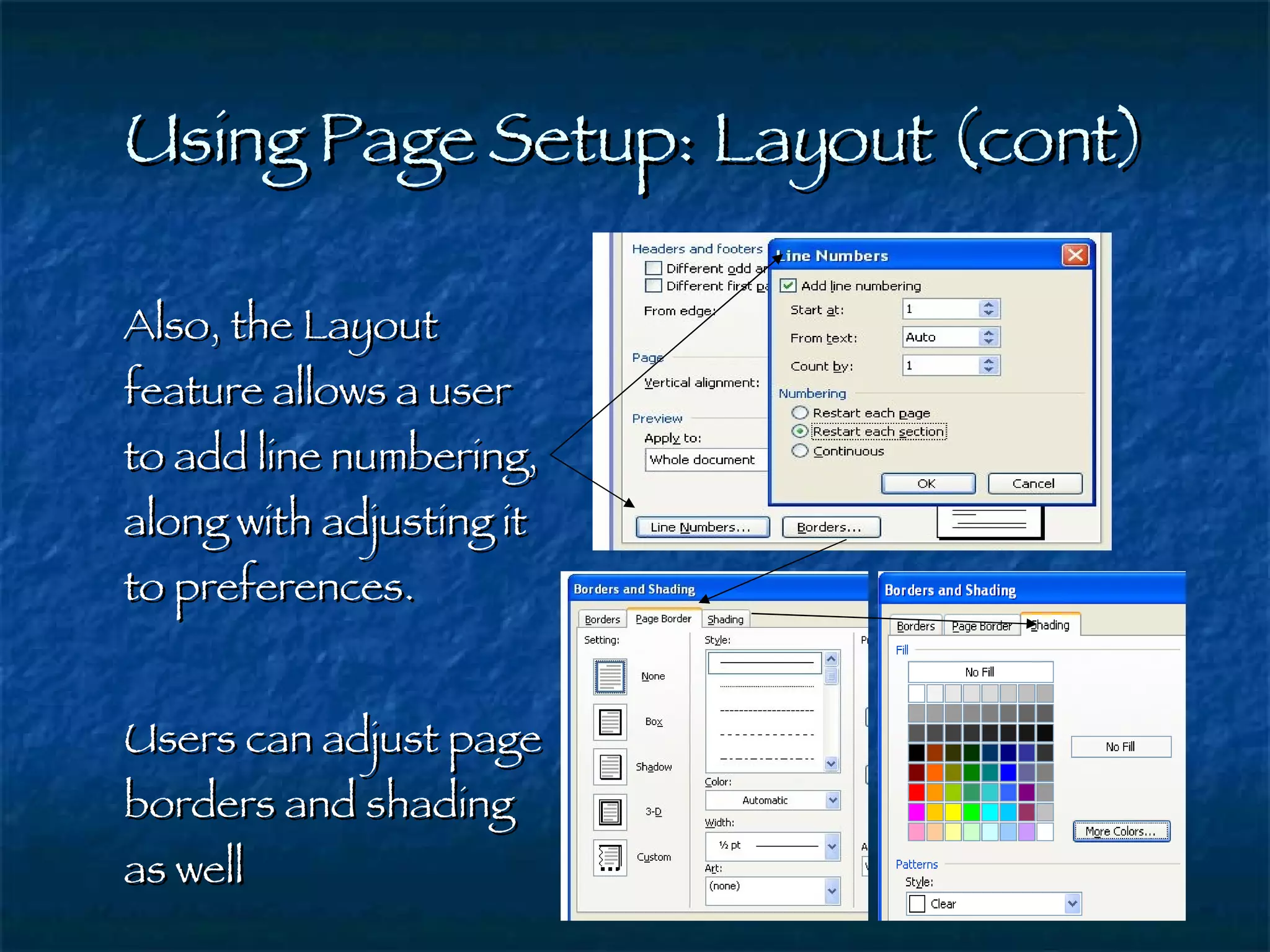 Page Setup Ppt | PPT | Free Download