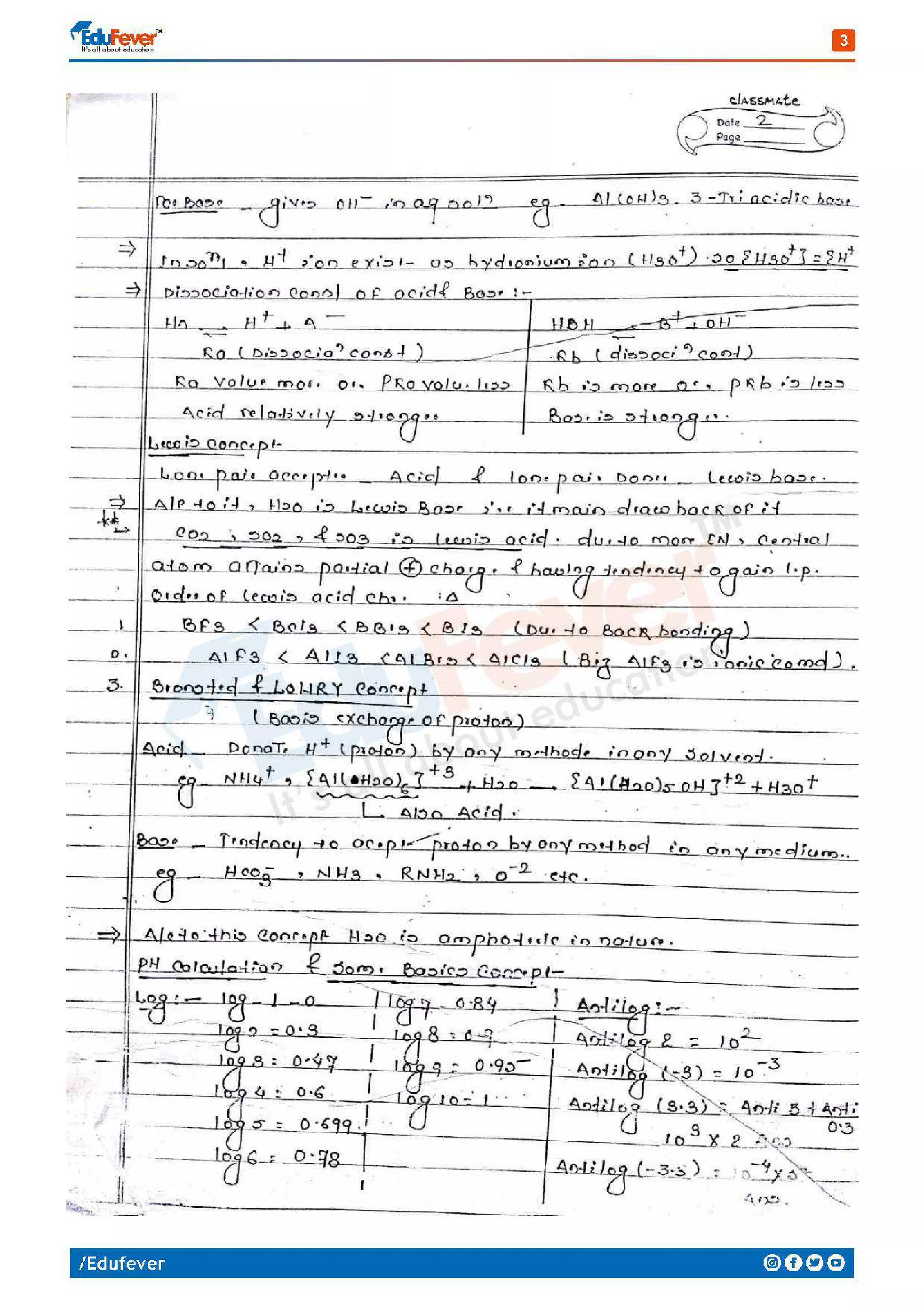 Ionic Bond - Chemistry Handwritten Notes | PDF