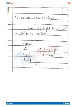 Ray Optics and Optical Instruments - Physics Handwritten Notes ...