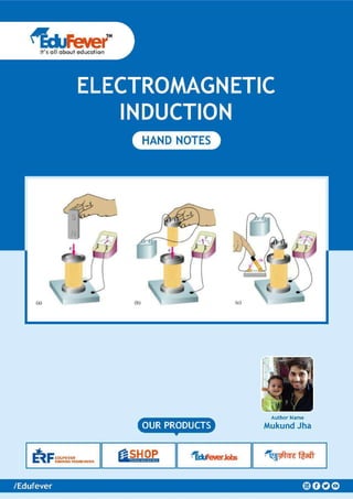 Electromagnetic Induction - Physics Handwritten Notes | PDF