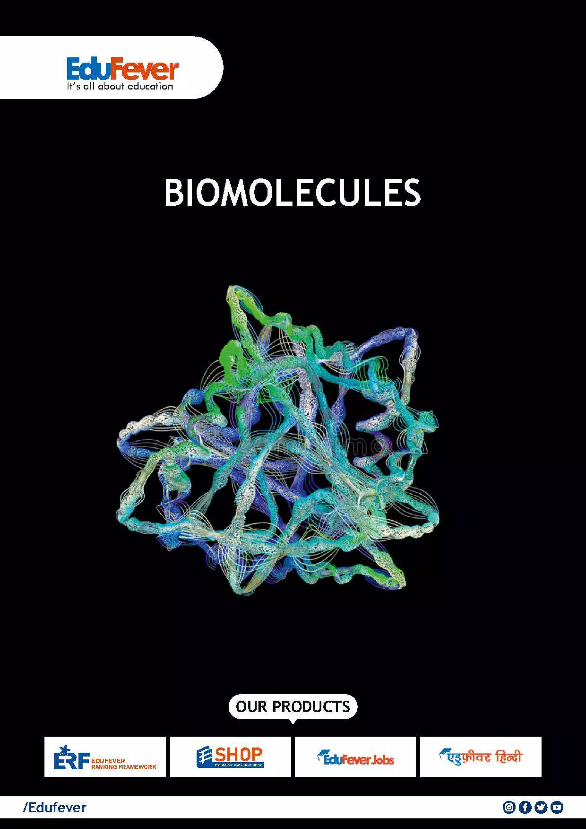 Biomolecules - Biology Revision Notes | PDF