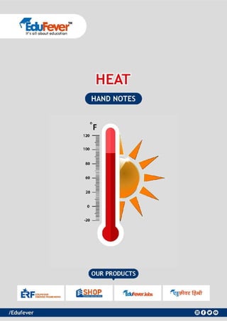Heat - Physics Handwritten Notes | PDF