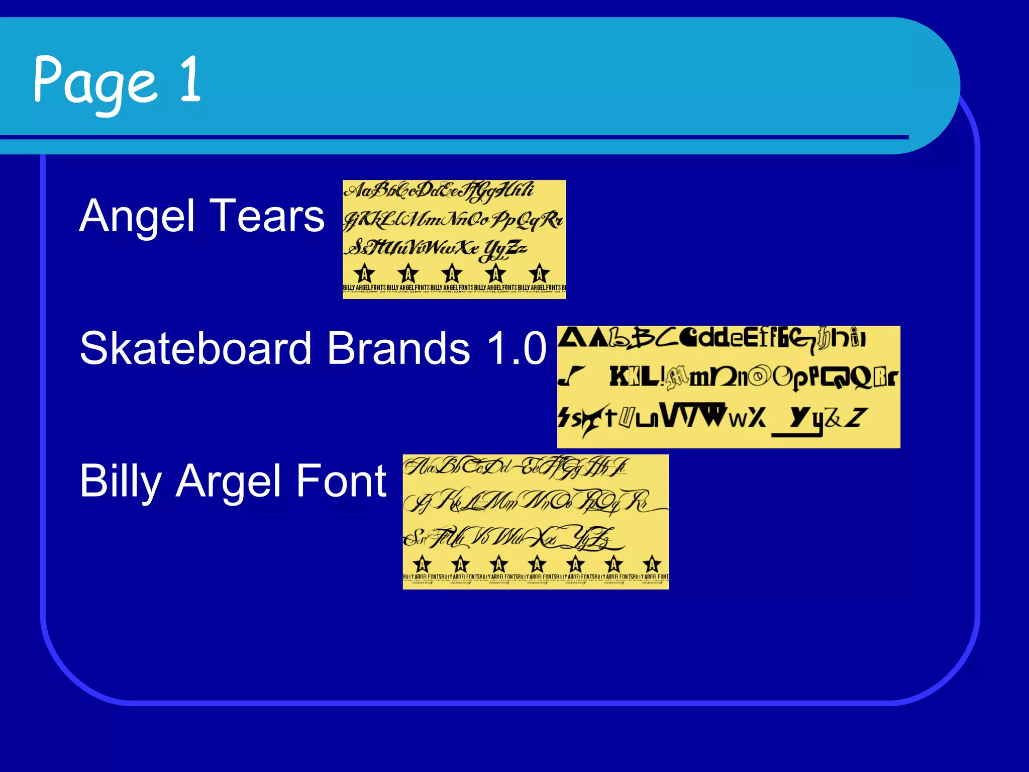 Brandname Fonts of 1001fonts.com