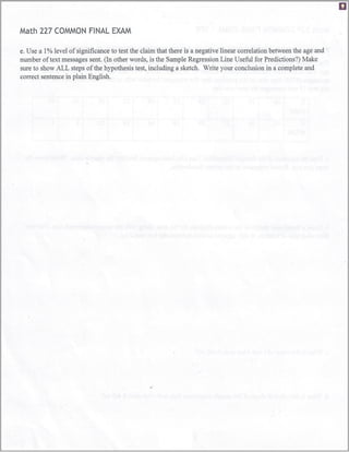 Practice Final Page 11 | PDF