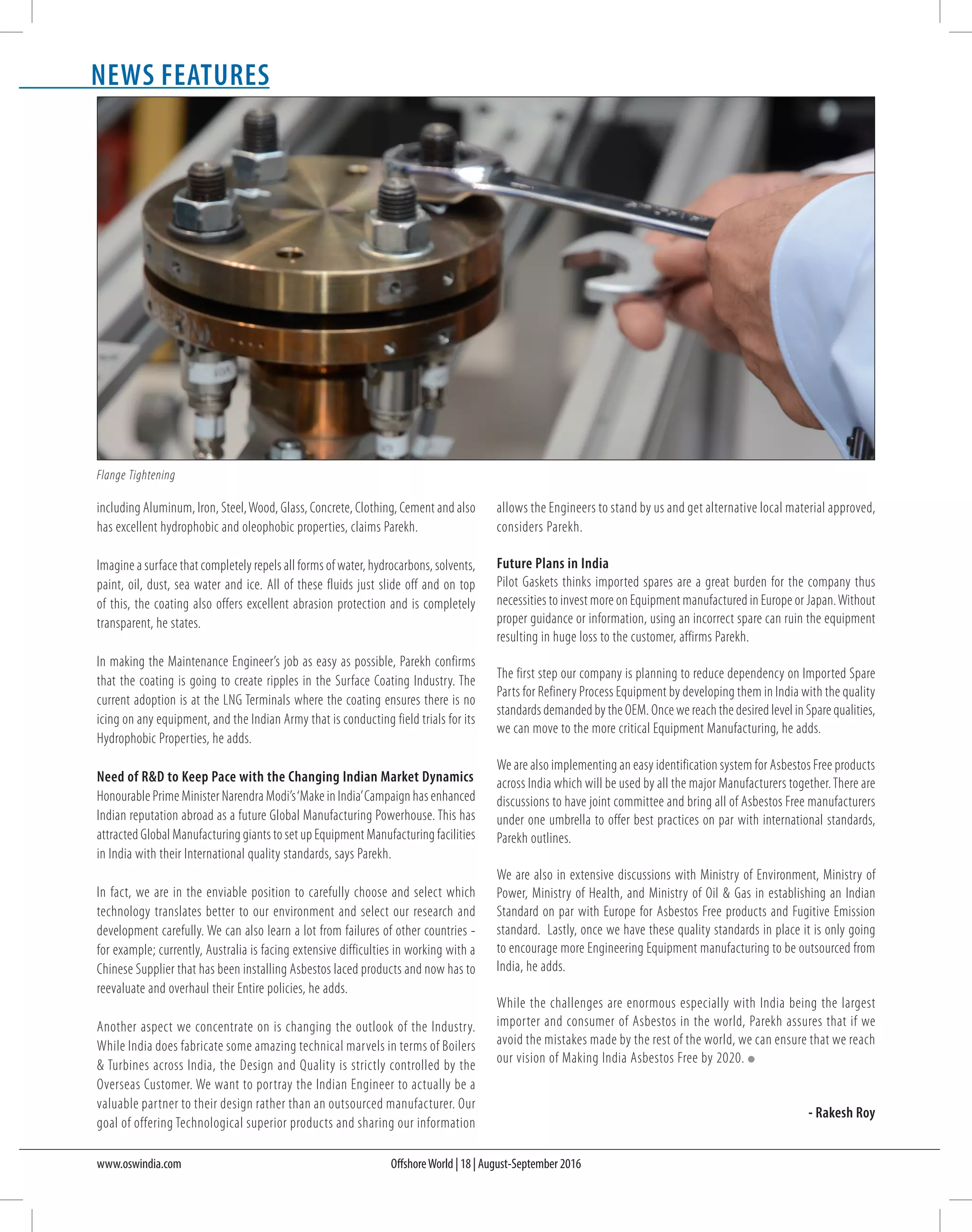 Making India AsbestosFREE | PDF