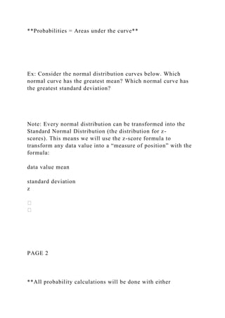 PAGE 1 Chapter 5 Normal Probability Distributions .docx
