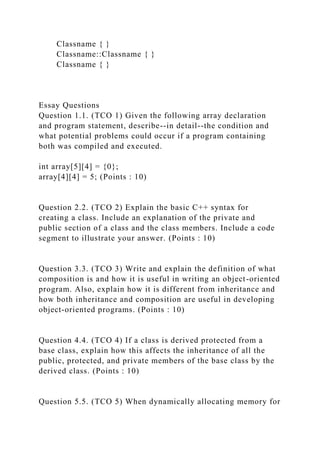 Page 1 Multiple Choice QuestionsQuestion 1.1. (TCO 1) What.docx