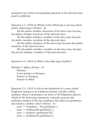 Page 1 Multiple Choice QuestionsQuestion 1.1. (TCO 1) What.docx