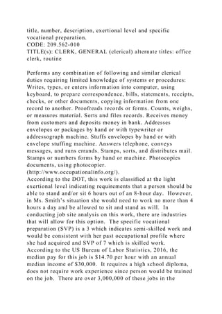 Page 1 of 3 Comprehensive Career Assessment Paper .docx | Resume ...