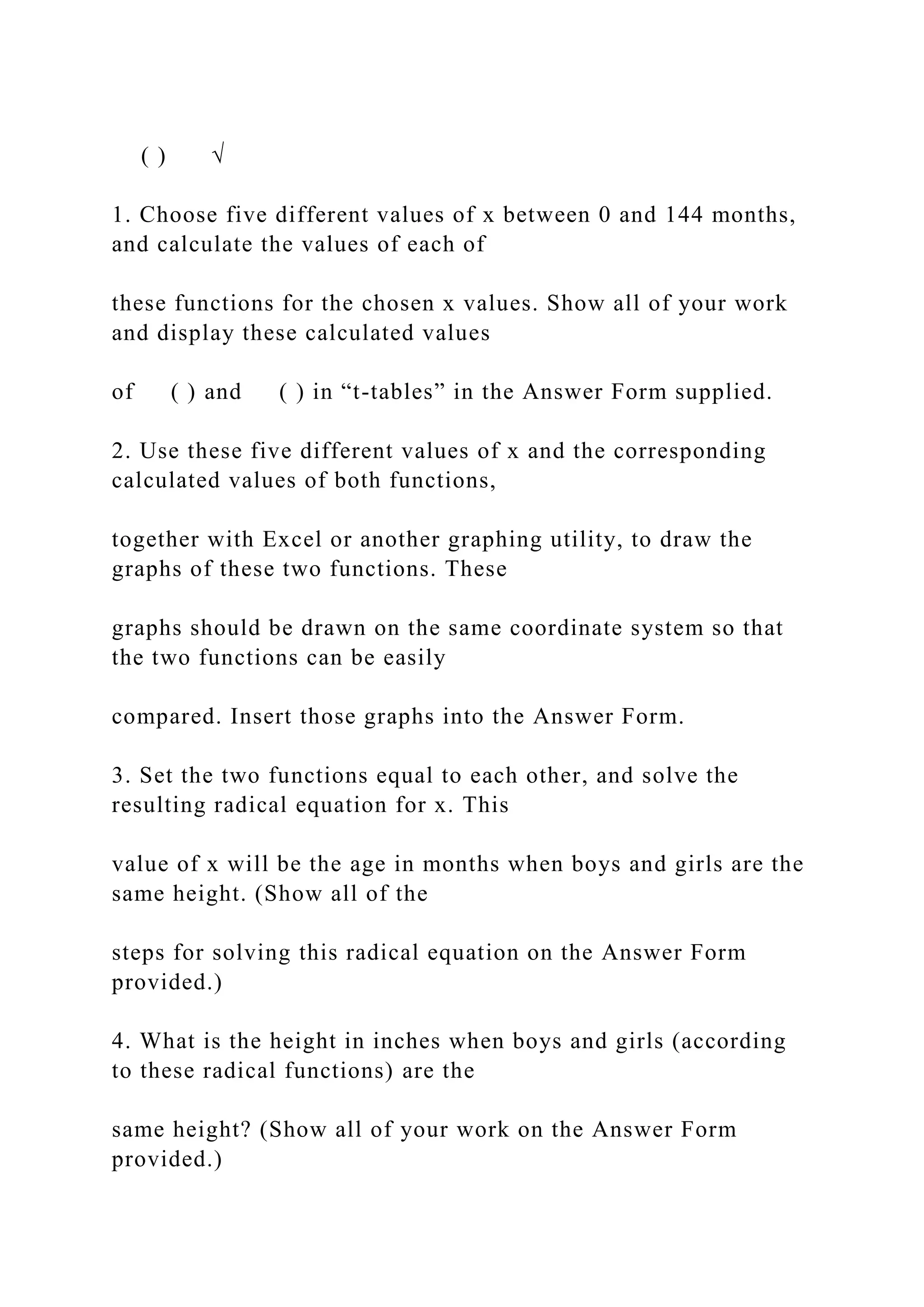 Page 1 of 3 MATH133 Unit 4 Functions and Their Graphs .docx | Science