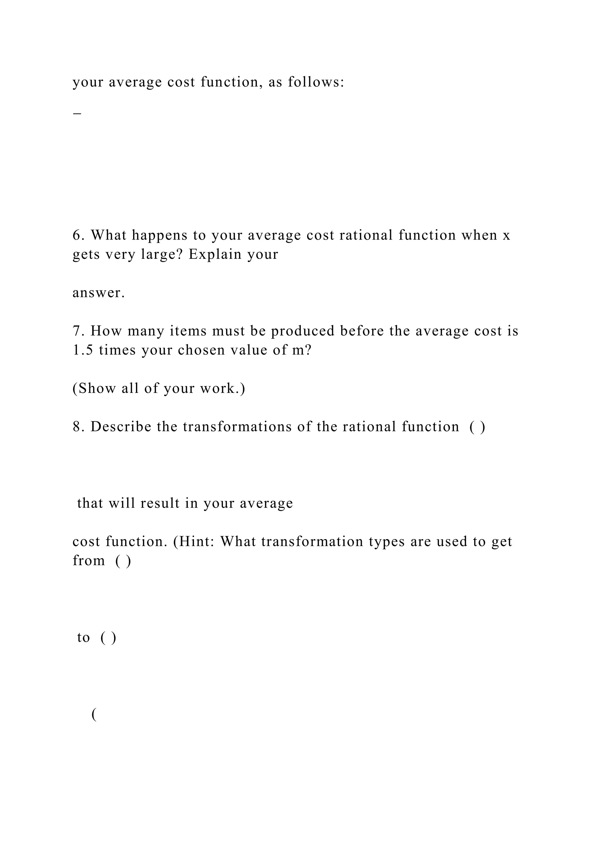 Page 1 of 3 MATH133 Unit 4 Functions and Their Graphs .docx | Science