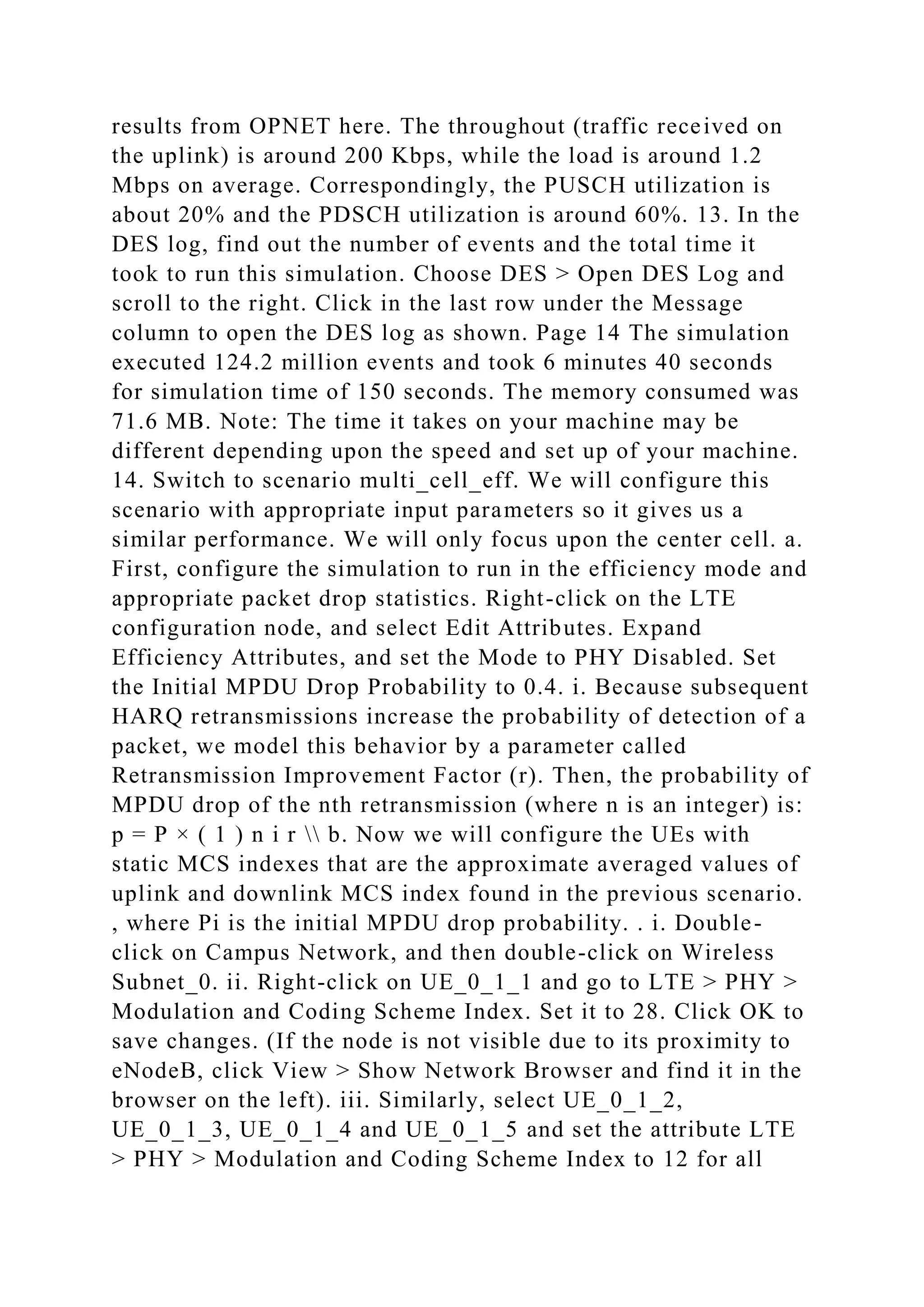 Page 1 Planning LTE Network Deployments Introduction LTE (Long Term .docx