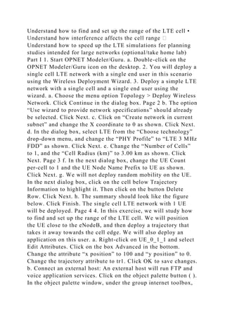 Page 1 Planning LTE Network Deployments Introduction LTE (Long Term .docx
