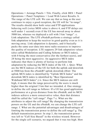 Page 1 Planning LTE Network Deployments Introduction LTE (Long Term .docx